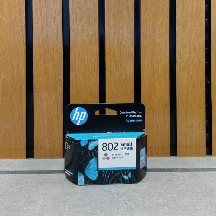 Jual CARTRIDGE HP 802 WARNA DAN HITAM ORIGINAL Paket atau Satuan ...