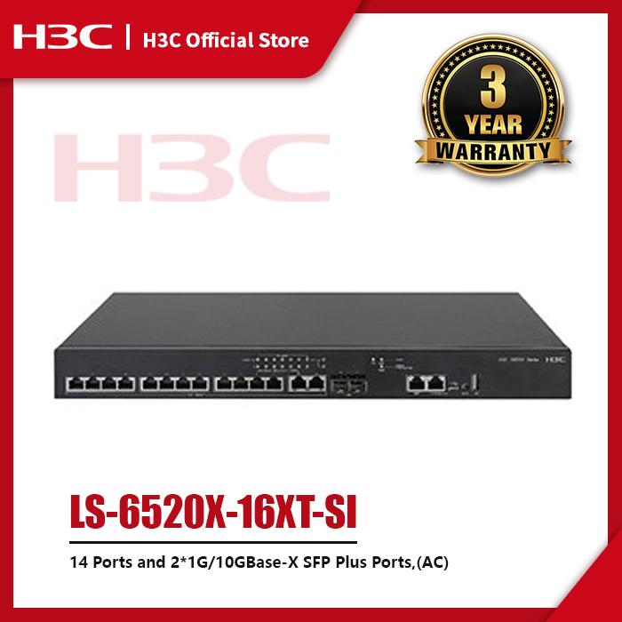 Promo H3C S6520X-16XT-SI L3 Ethernet Switch with 14*1G/2.5G/5G/10GBase-T Ports and 2*1G/10GBase ...