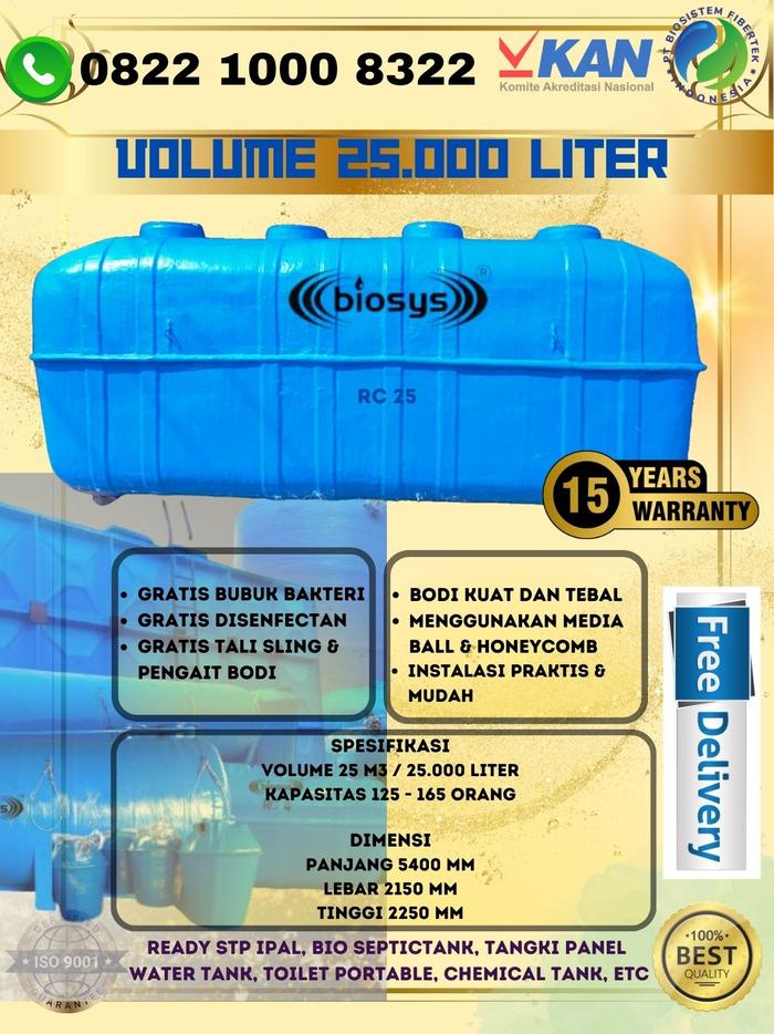 Jual Septic tank Biotech Sistem 25 M3 / 25.000 liter - RC 25 ,Septic ...