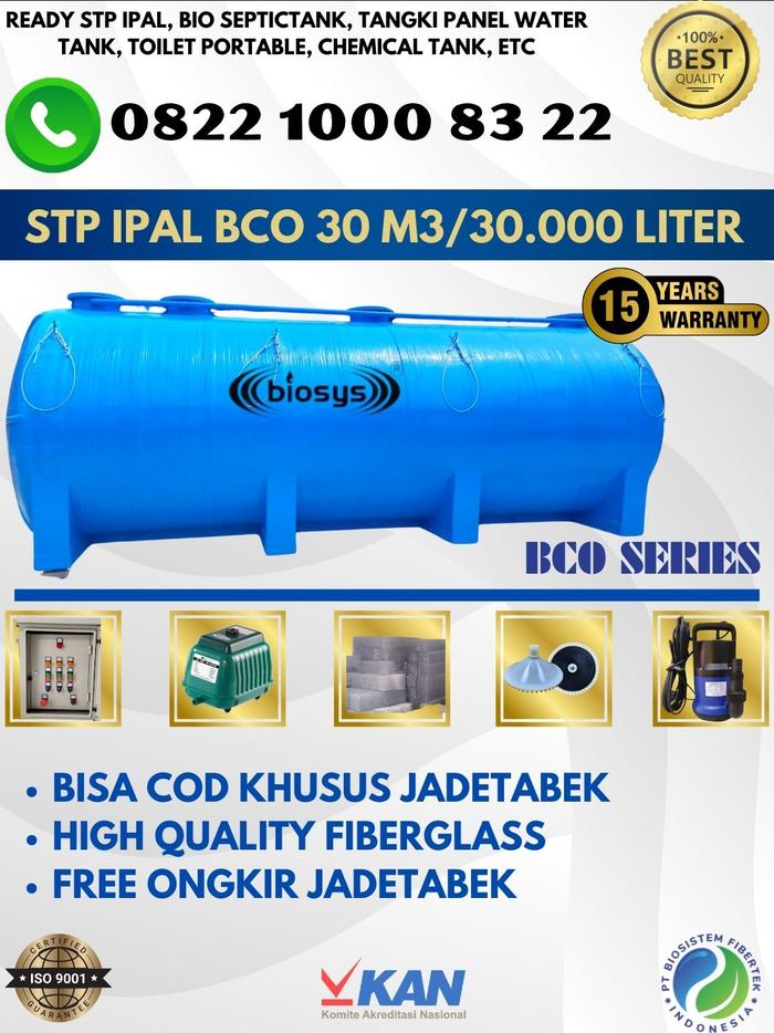 Jual Septic tank STP IPAL BCO Series 30 m3/30.000 liter, Biosys, Biosung, Biotechno, Biofil ...