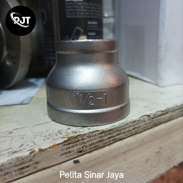 Jual vlok shok reducer Stainless SS304 2x1 1/2" inch / Vlok Sock ...