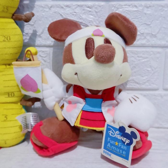 Jual Boneka Mickey Miki Mouse Kostum Unik Rare Ori Sega Disney - Kab ...
