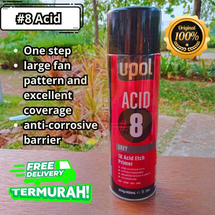 Jual (ACID #8) ACID ETCH PRIMER 450 Ml ORIGINAL - Jakarta Barat ...