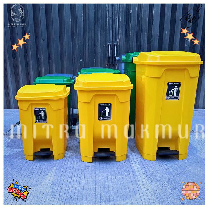 Jual TEMPAT SAMPAH INJAK ROCKY 30 50 70 LITER TONG SAMPAH INJEK PLASTIK ...