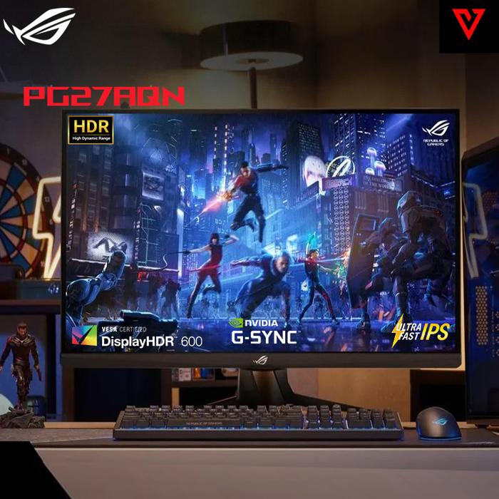 Jual Monitor ASUS ROG Swift PG27AQN 27" QHD, IPS, 360Hz, 1ms, G-Sync ...