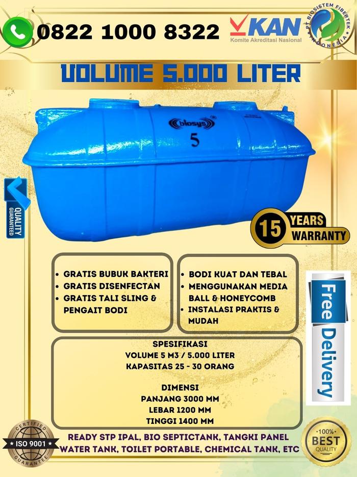 Jual Septic tank Biotech Sistem 5 M3 / 5.000 liter - RC 5 ,Septic tank ...