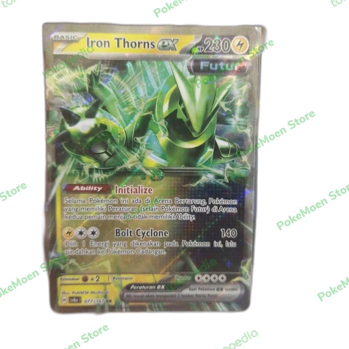 Jual Iron Thorns EX - Pokemon TCG Indonesia - Kota Surabaya - PokeMoen ...