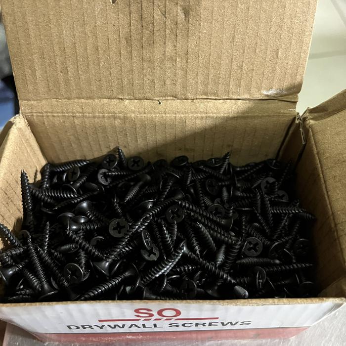 Jual Sekrup gypsum 1" murah/ sekrup murah/ drywall screw/ paku sekrup ...