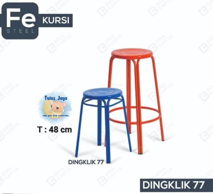 Promo Kursi Baso Kursi Cafe Kursi Besi Dingklik BINA KARYA - Dingklik ...