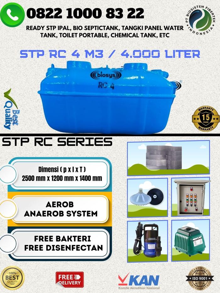 Jual Septic tank STP Biotech Tipe RC 4. 4 M3/4.000 liter - Biosys ...