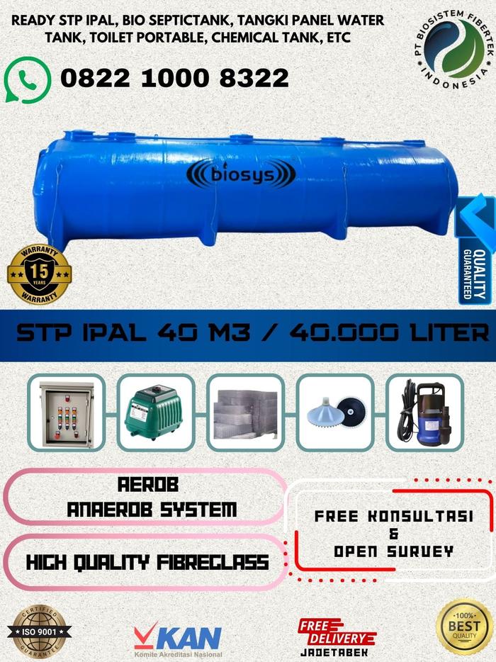 Jual Septic tank Biotech Sistem 40 m3 / 40.000 liter - BCX 40 ,Septic ...