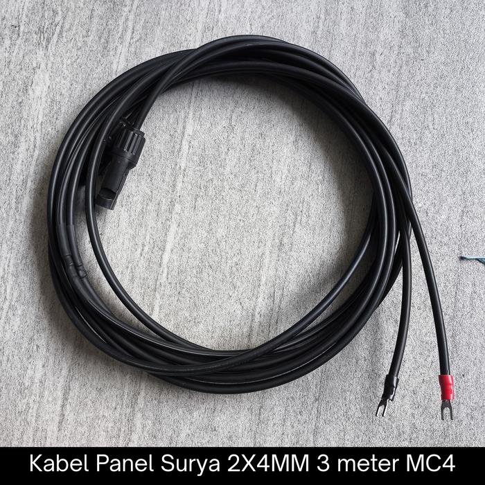 Jual Kabel PV / Panel Surya 2 X 4MM X 3 Meter Socket MC4 - Jakarta ...