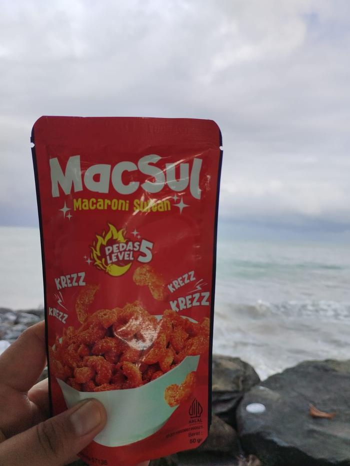 Jual SNACK CEKELIN MACSUL MACORONI SULTAN ANEKA RASA 50 GRAM SUPER ...