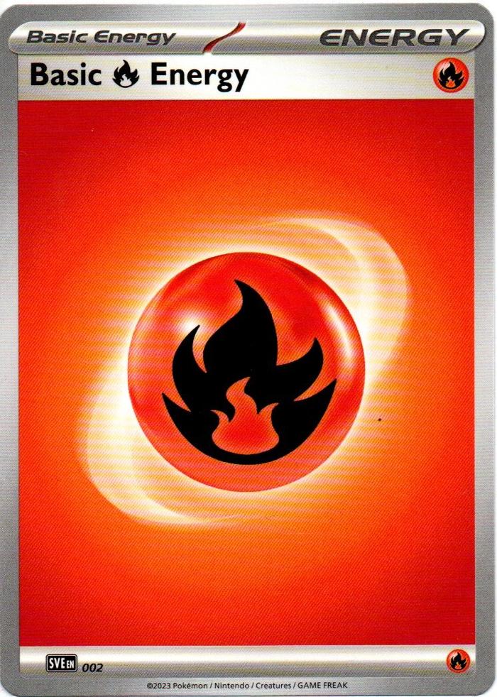 Jual Basic Fire Energy SVE EN - 002 English Pokemon Original TCG 2023 - Kota Tangerang Selatan ...