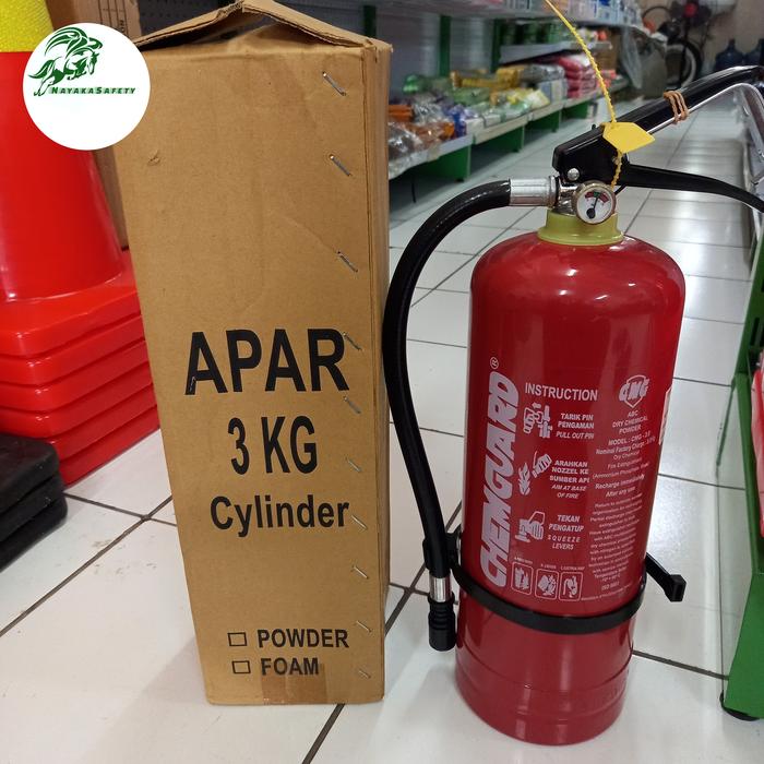 Jual Apar Powder 3 kg Chemguard / APAR ABC Powder 3 Kg siap pakai ...
