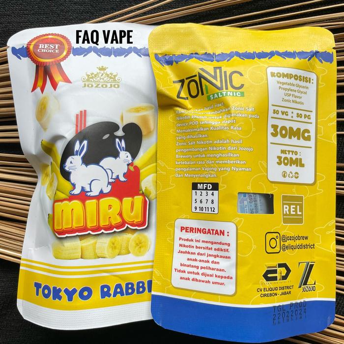 Jual Miru Salt Series 30ml 30mg - Saltnic Liquid Vape By JoZoJo .FAQ ...