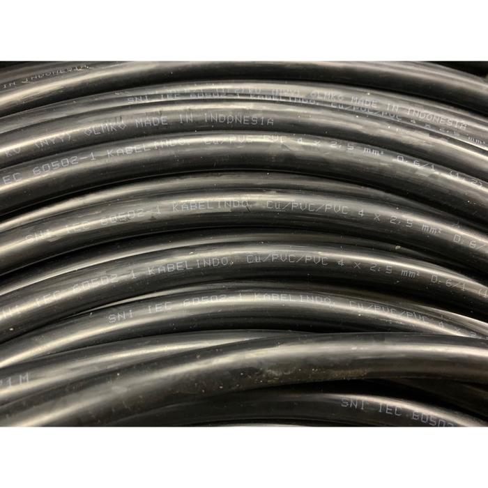 Jual Kabel NYY 4x2,5 4x2.5 mm KABELINDO / KABELMETAL Meteran / Eceran ...