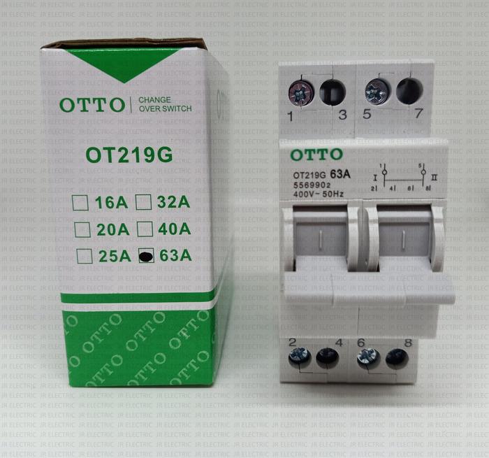 Jual COS Change Over Switch OTTO Ohm Saklar Model MCB 2Phase 25A 32A ...