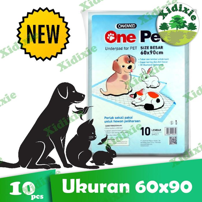 Jual Onepet Underpad XL 60x90 KHUSUS DUS ISI 10 PACK Onemed Alas Pipis Anjing Kucing Kelinci ...
