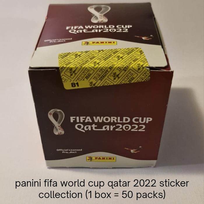 Jual Panini FIFA World Cup Qatar 2022 Sticker Collection (50 packs ...