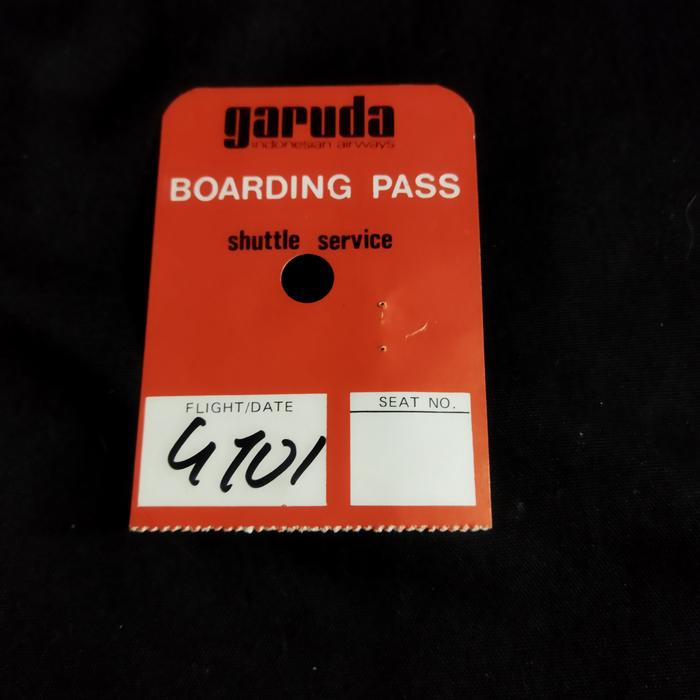 Jual koleksi boarding pass jadul garuda Indonesia airways - Kota ...