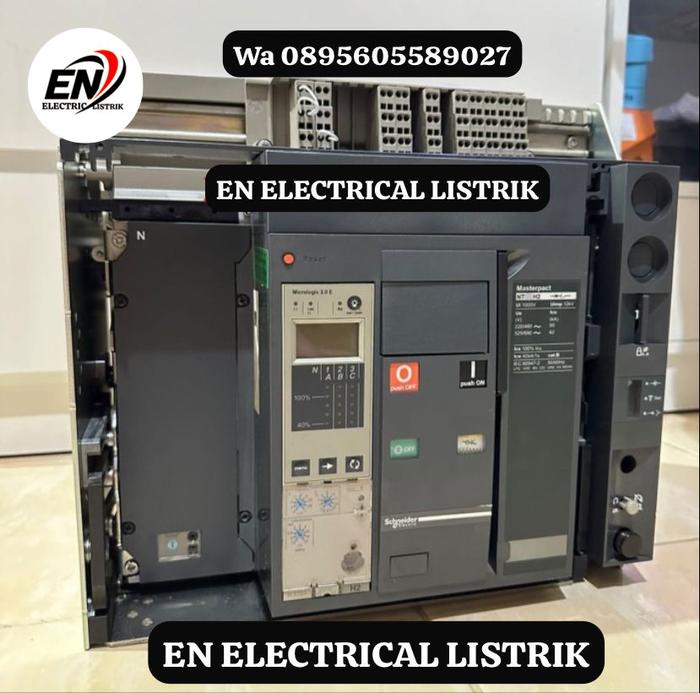 Jual ACB SCHNEIDER NT12H2 4P 1250A NT12 TIPE DRAWOUT KOMPLIT MOTORIZED UVT AUX ORIGINAL ...