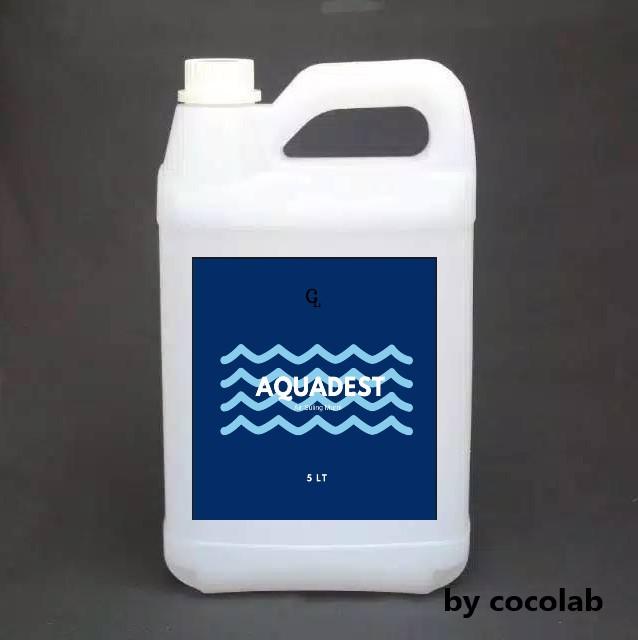 Jual Promo! Aquadest Aquades Kemasan 1 Liter & 5 Liter - 5 Liter - Kota ...