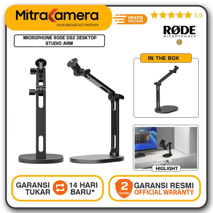 Promo Microphone Rode DS2 Desktop Studio Arm Cicil 0% 3x - Jakarta ...