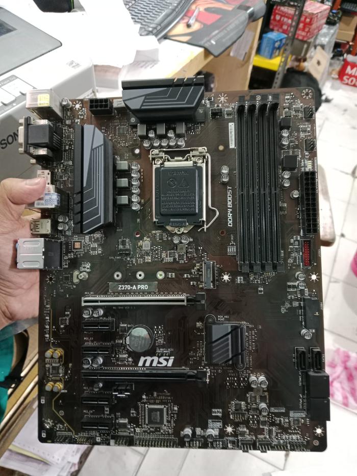 Jual MOTHERBOARD MSI Z370 A PRO LGA 1151 8/9 - Jakarta Pusat ...