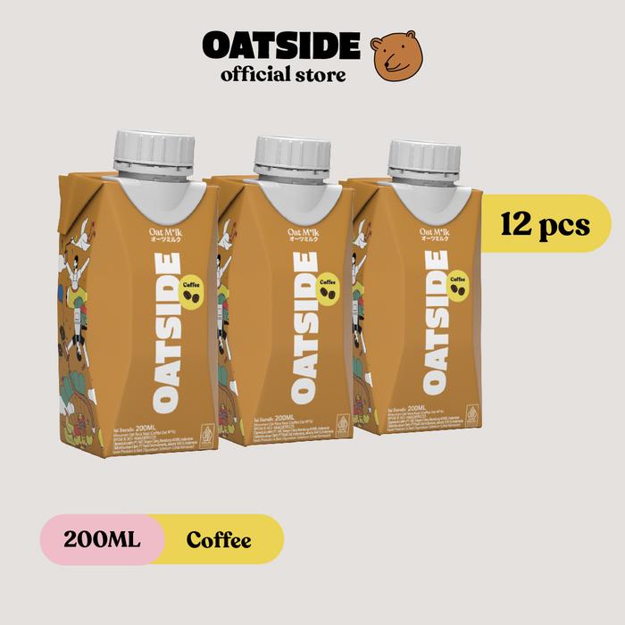 Promo OATSIDE Mini Oat Milk Coffee 200ml (12 pcs) (Cap) - Kab. Bekasi ...