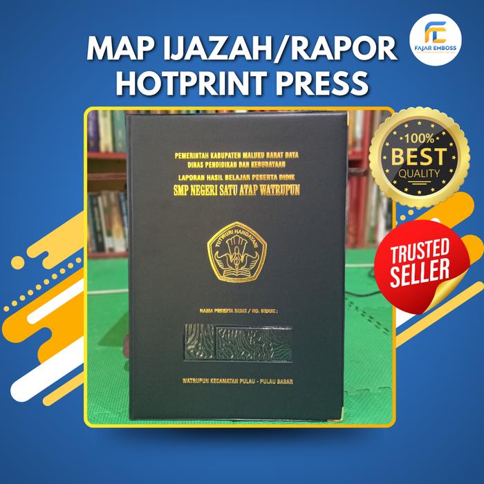 Jual map rapor hotprint map ijazah - Hotprint Press, Cover Saja - Kab ...