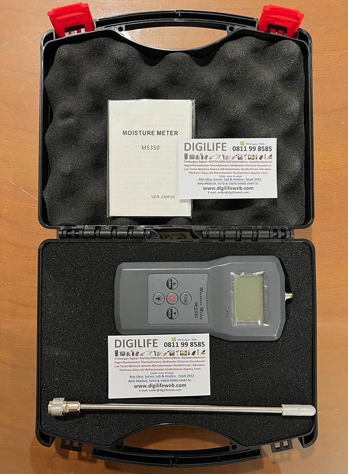 Jual Coal Moisture Meter Kadar Air Batu Bara Soil Tanah MS350 Content ...