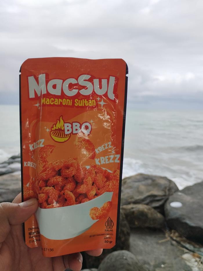 Jual SNACK CEKELIN MACSUL MACORONI SULTAN ANEKA RASA 50 GRAM SUPER ...