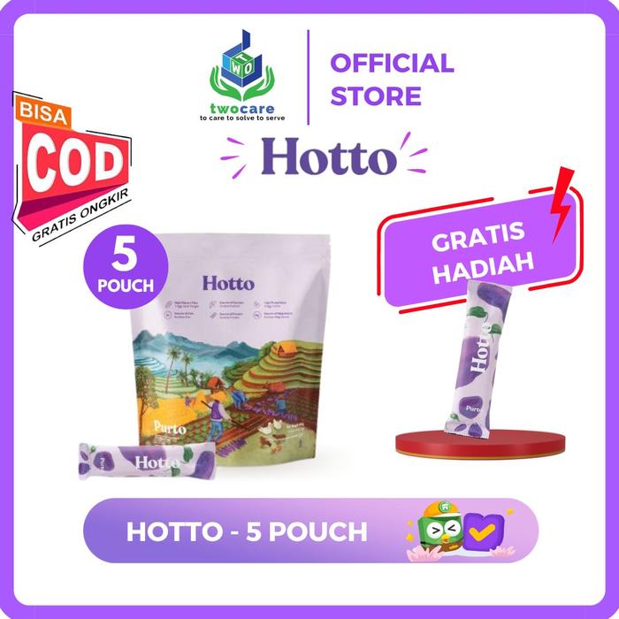 Promo Bundling Hotto Purto Multigrain with Purple Potato 5 Pouch Isi 80 Sachet Cicil 0% 3x ...