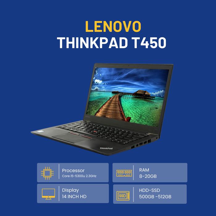 Jual Laptop Lenovo Thinkpad T460 / T460s Core i7 gen6 Ram 8GB SSD 256GB ...