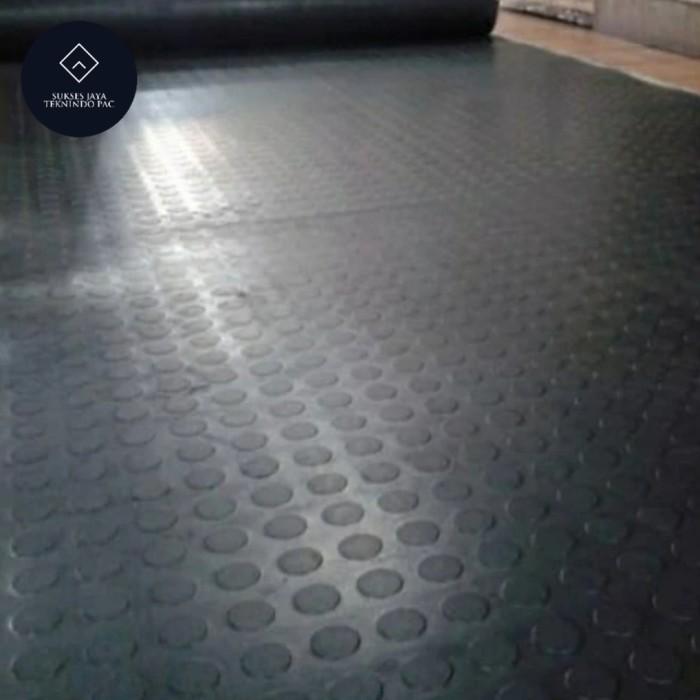 Jual Rubber Mat Coin Meteran 4mm x 120cm x 20 meter / Karpet Karet Koin ...