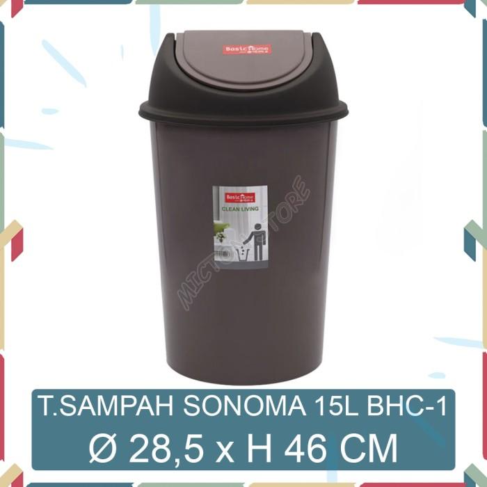 Promo MICTON Lion Star Basic Home Tempat Tong Sampah Swing / Round ...
