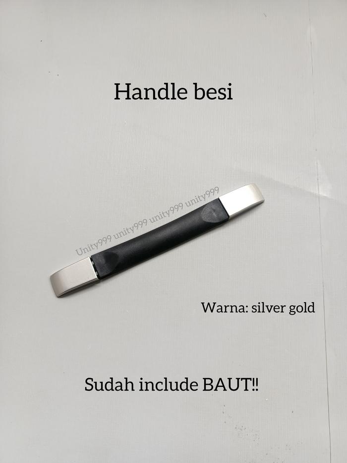 Jual handle koper pegangan koper gagang koper - silver gold, H. Besi ...