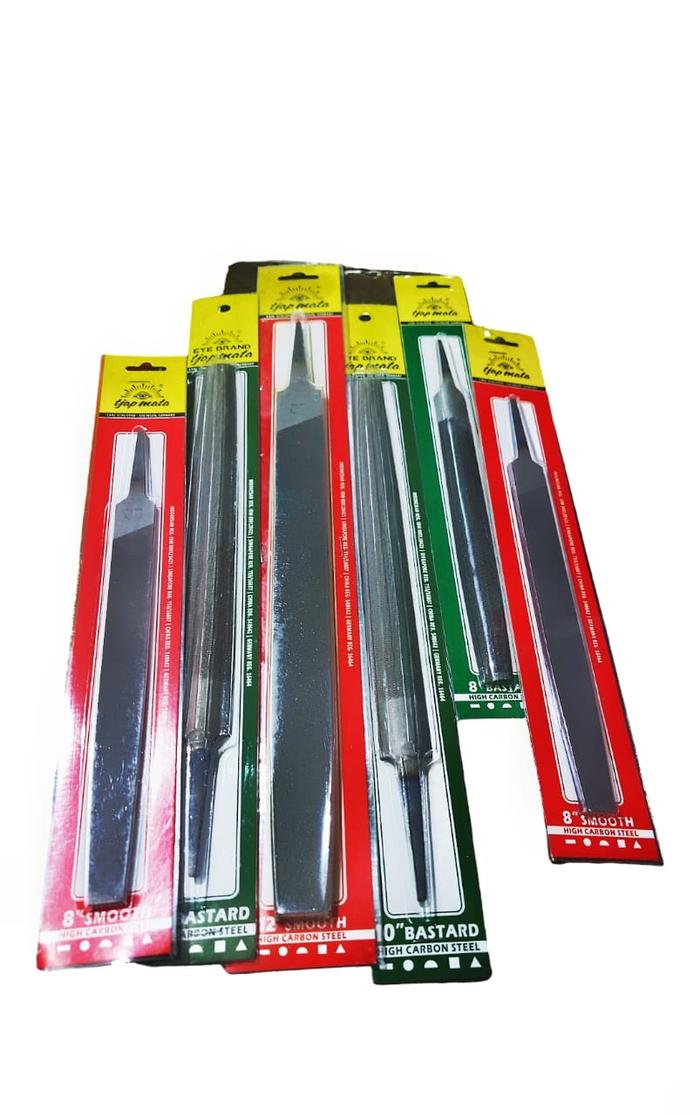 Jual Kikir Bulat 6 Inch Kasar Merk Tjap Mala Kikir Besi tanpa Gagang ...