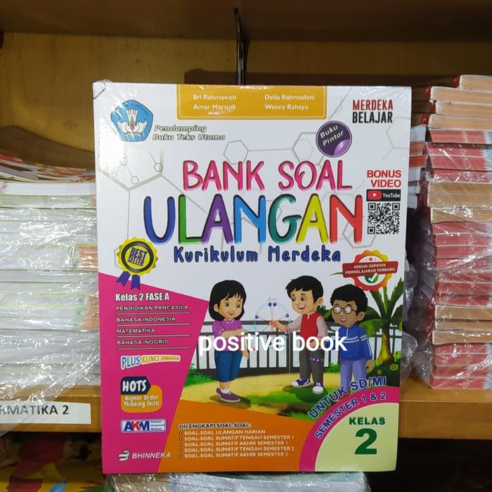 Jual bank soal ulangan sd kelas 2 kurikulum merdeka - Jakarta Pusat ...
