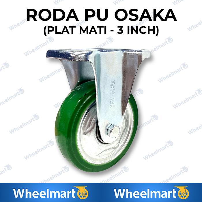 Jual RODA PU OSAKA 3 INCH - OSU SERIES (MEDIUM/HEAVY DUTY) - MATI ...