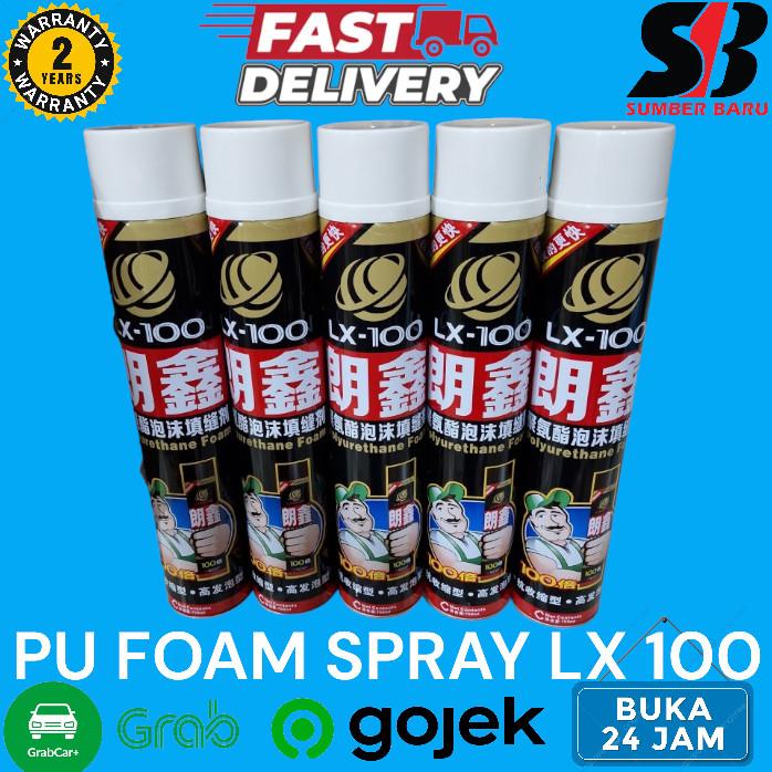 Jual PU FOAM SEALANT SPRAY 750ML Polyurethane LX 100 LX100 750 ml ORIGINAL - Jakarta Barat ...