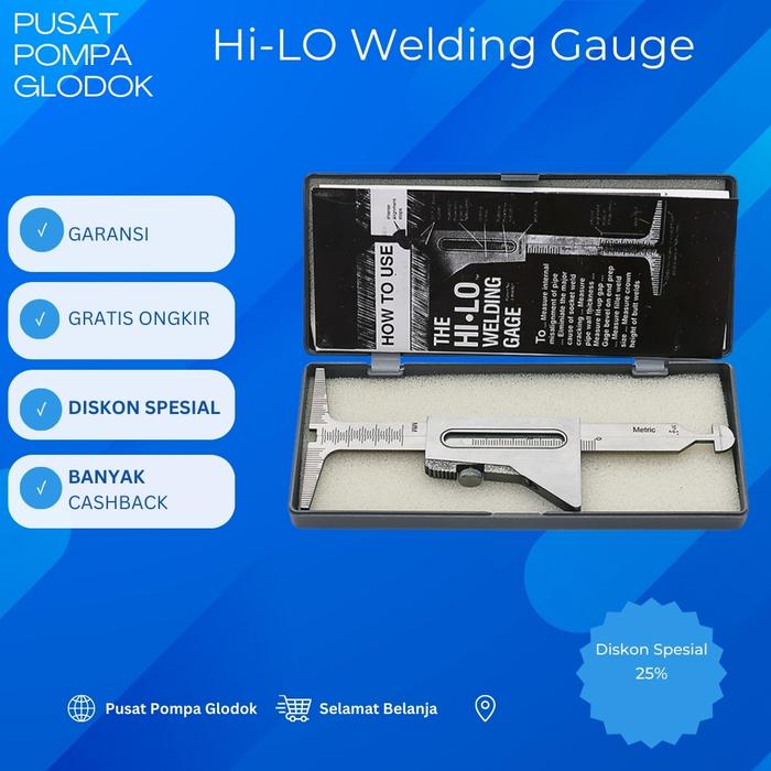 Jual Hi-LO Welding Gauge Pipe HI LO Gage Welder HILO Ukur HI.LO Inpection - Jakarta Barat ...