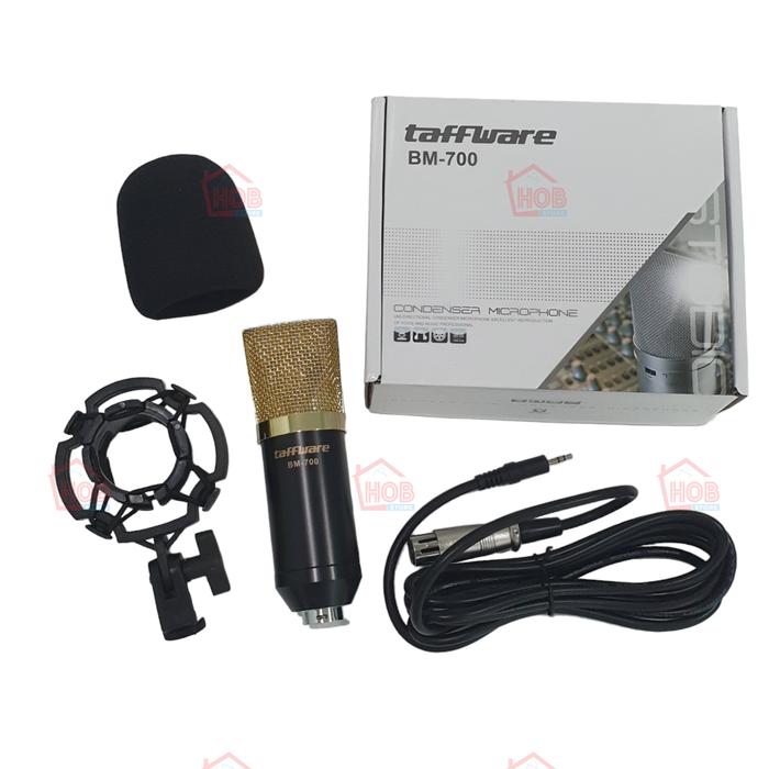 Promo Taffstudio BM700 Microphone BM 700 Mikrofon Studio with Shock ...