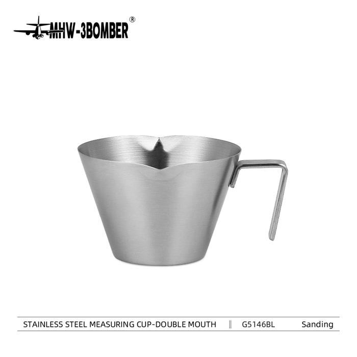 Promo MHW-3BOMBER - 100ML Stainless Steel Coffee Measuring Cup Single ...