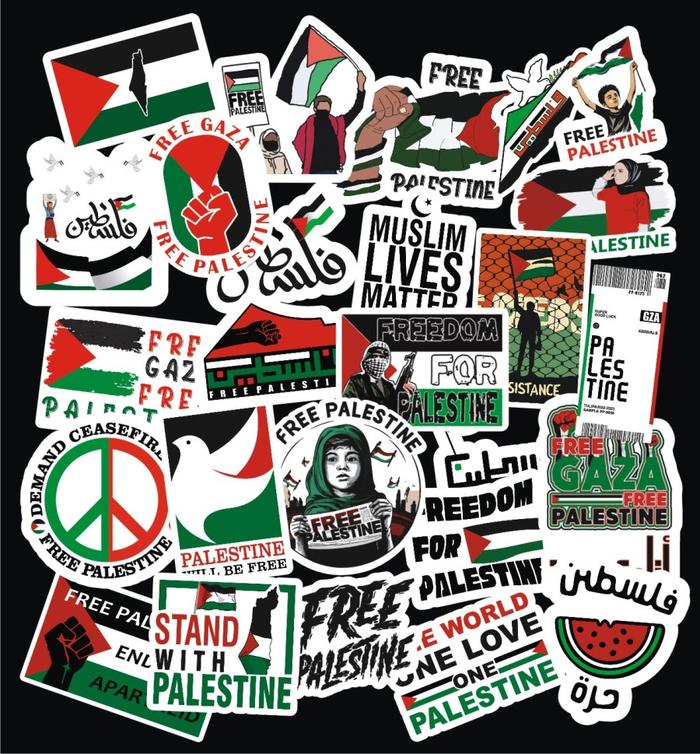 Jual FREE PALESTINE STICKER PACK / PALESTINA STIKER PACK / LUGGAGE ...