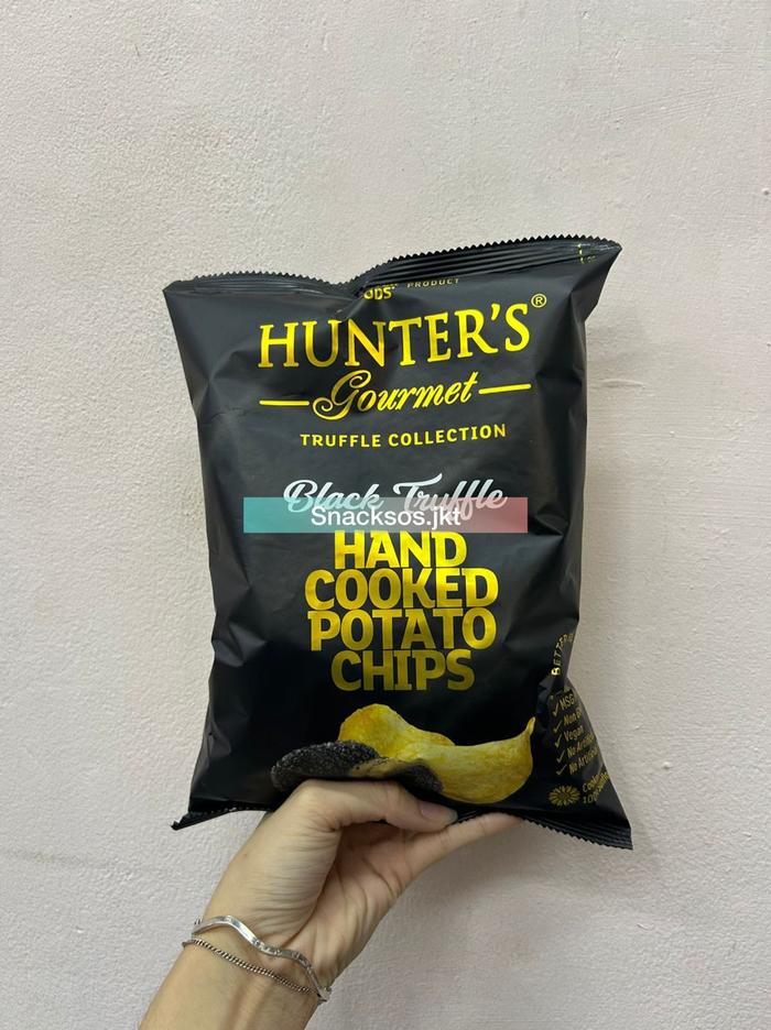 Jual HUNTER'S GOURMET HAND COOKED POTATO CHIPS BLACK TRUFFLE / FOIE ...