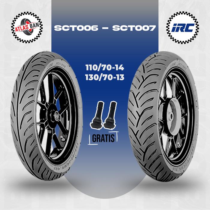Promo Paket Ban Tubles Motor PCX 160 / ADV 150 IRC SCT-006 110/70 Ring ...
