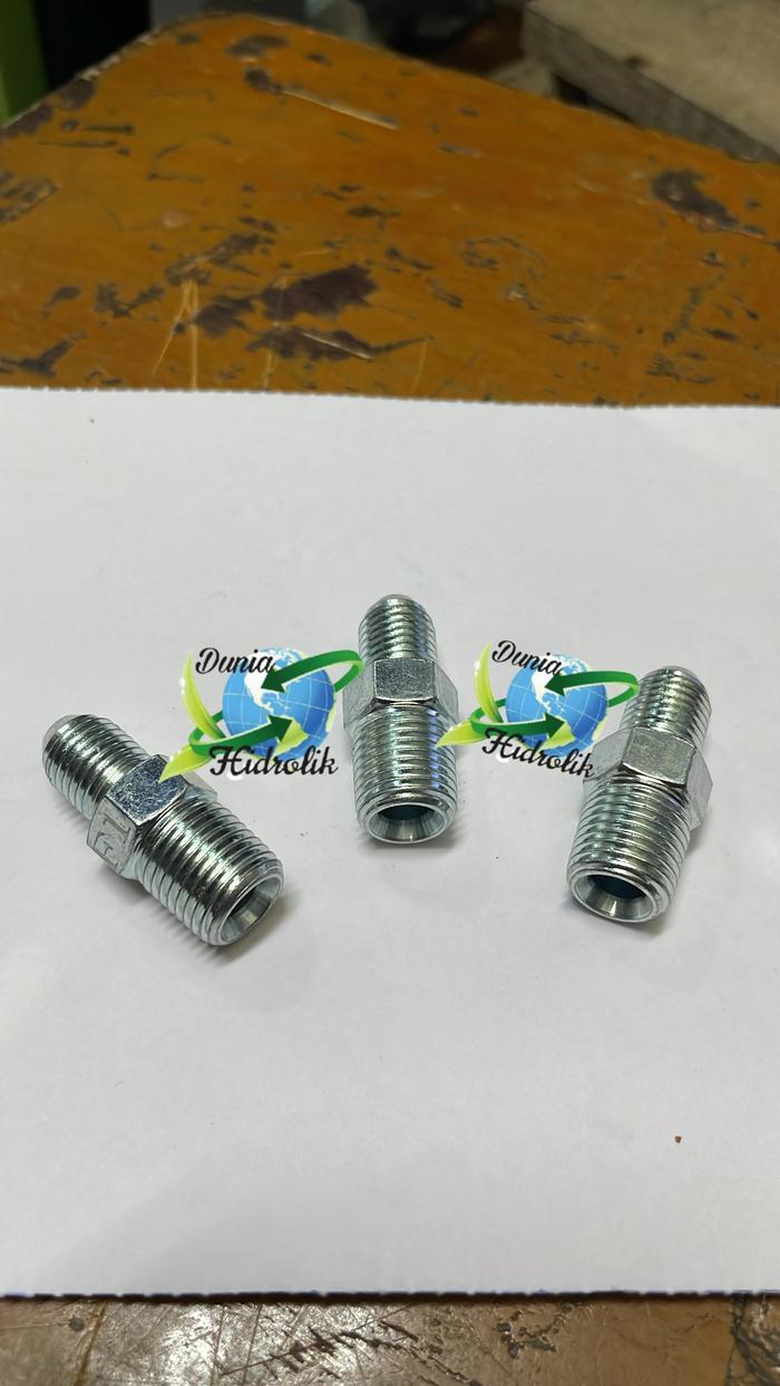 Jual Dobel Nepple 1/4 NPT x 1/4 JIC / Double Nepple 1/4 NPT x JIC ...