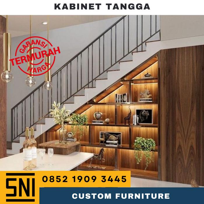Jual Kabinet bawah tangga - rak bawah tangga - cover pintu bawah tangga ...